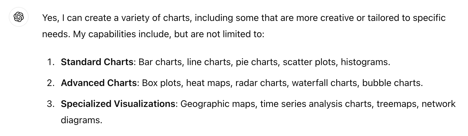 ChatGPT as a collaborative tool for data visualization | Datylon