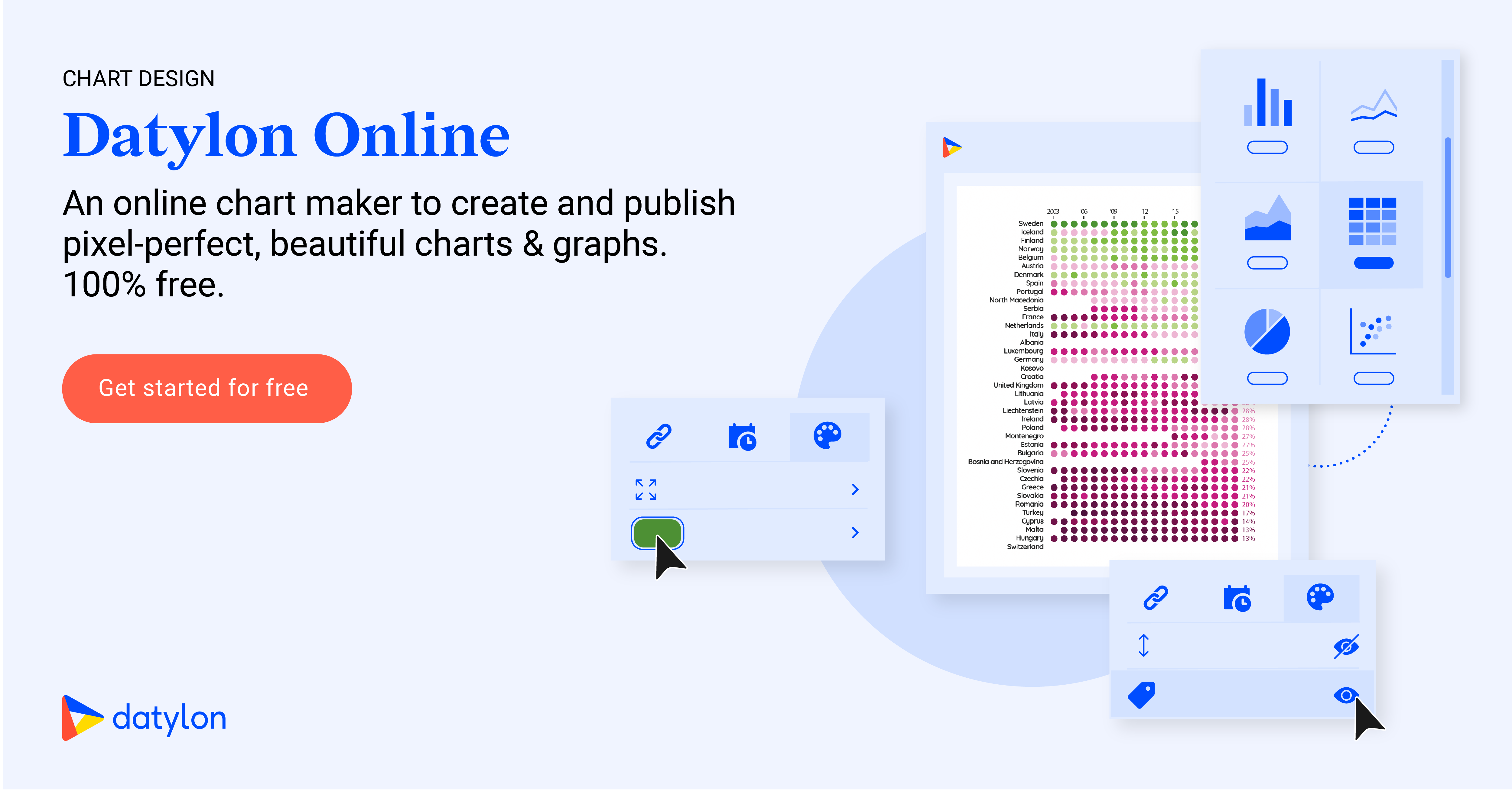Datylon Online Chart Maker - Create & Share Beautiful Charts | Datylon